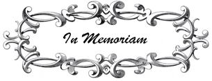 In Memoriam